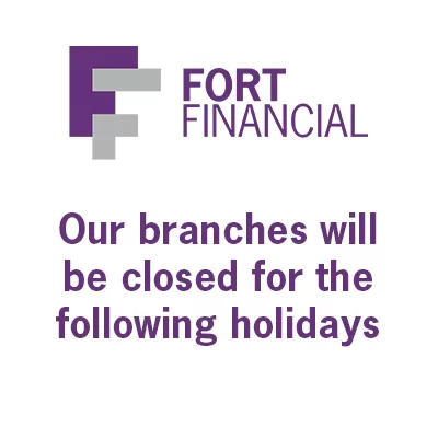 Holiday Schedule - Fort Financial Credit Union